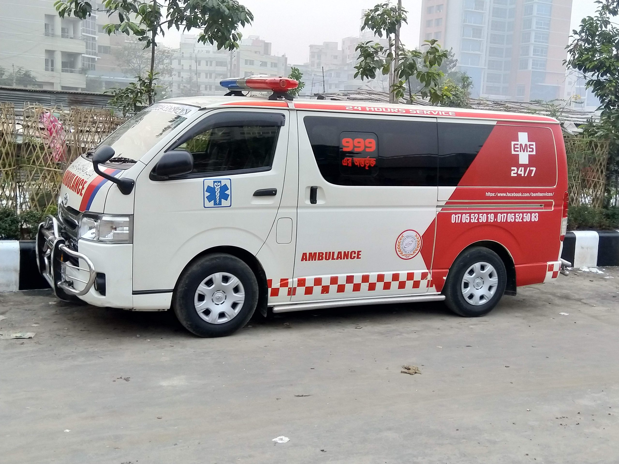 AC Ambulance service in Bangladesh, 01701867400